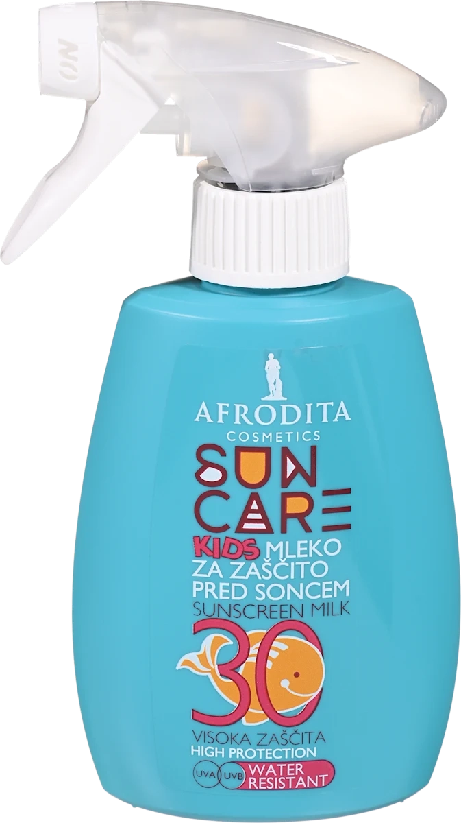 AFRODITA Sun care kids mlijeko za sunčanje SPF30 200ml - Cjenoteka