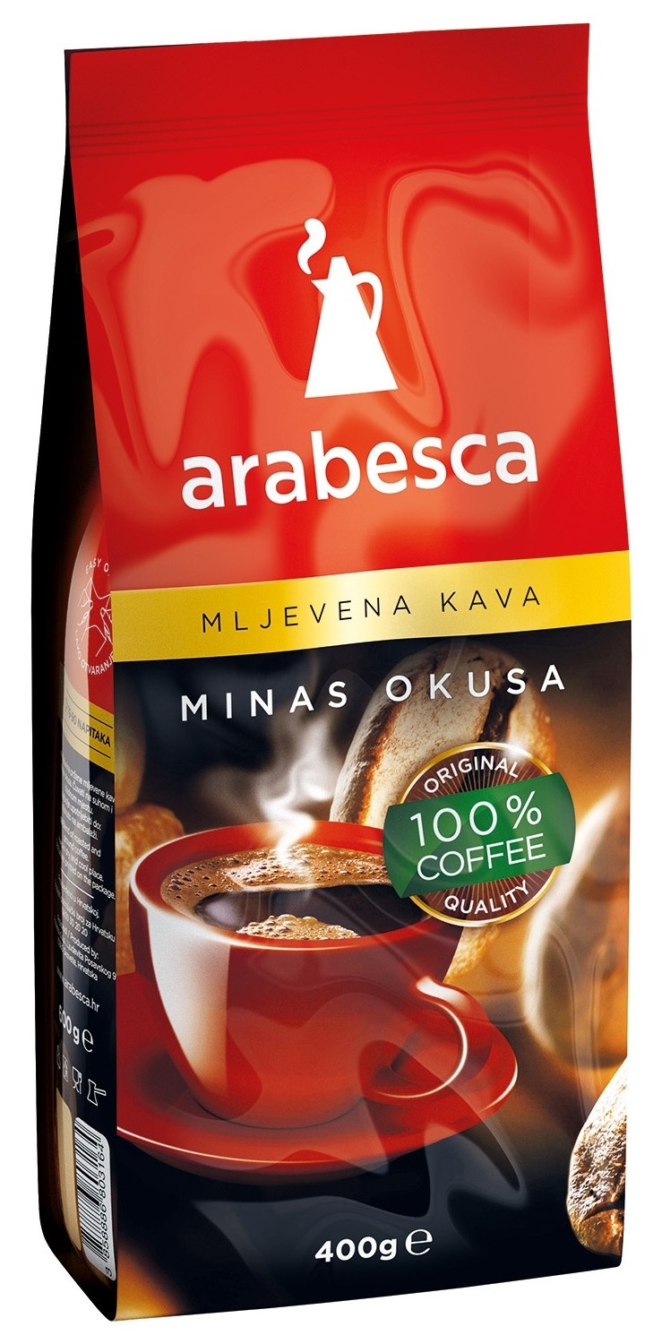 ARABESCA Minas mljevena kava 400g - Cjenoteka