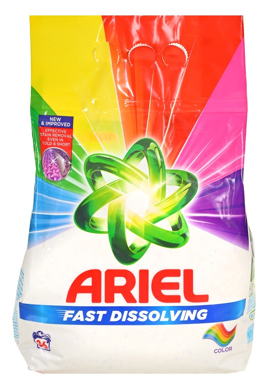 ARIEL Fast dissolving color deterdžent 36 pranja (1,98kg) - Cjenoteka
