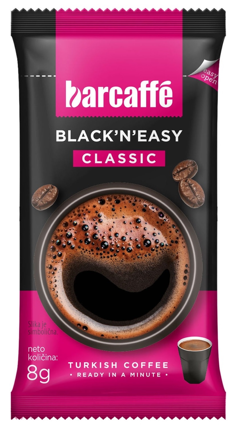 BARCAFFE Black & Easy Classic 8g - Cjenoteka
