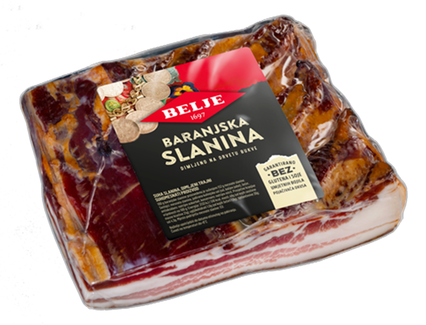 BELJE Baranjska slanina 500g - Cjenoteka