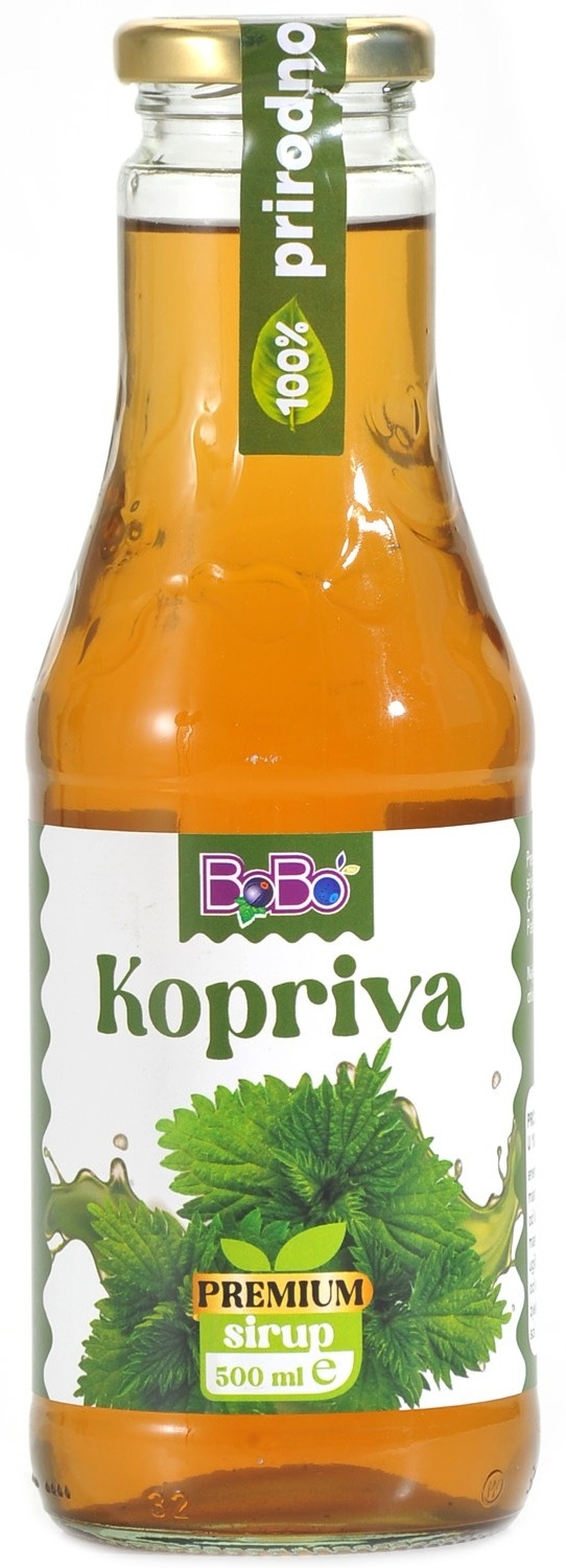 BOBO kopriva sirup 0,5l - Cjenoteka