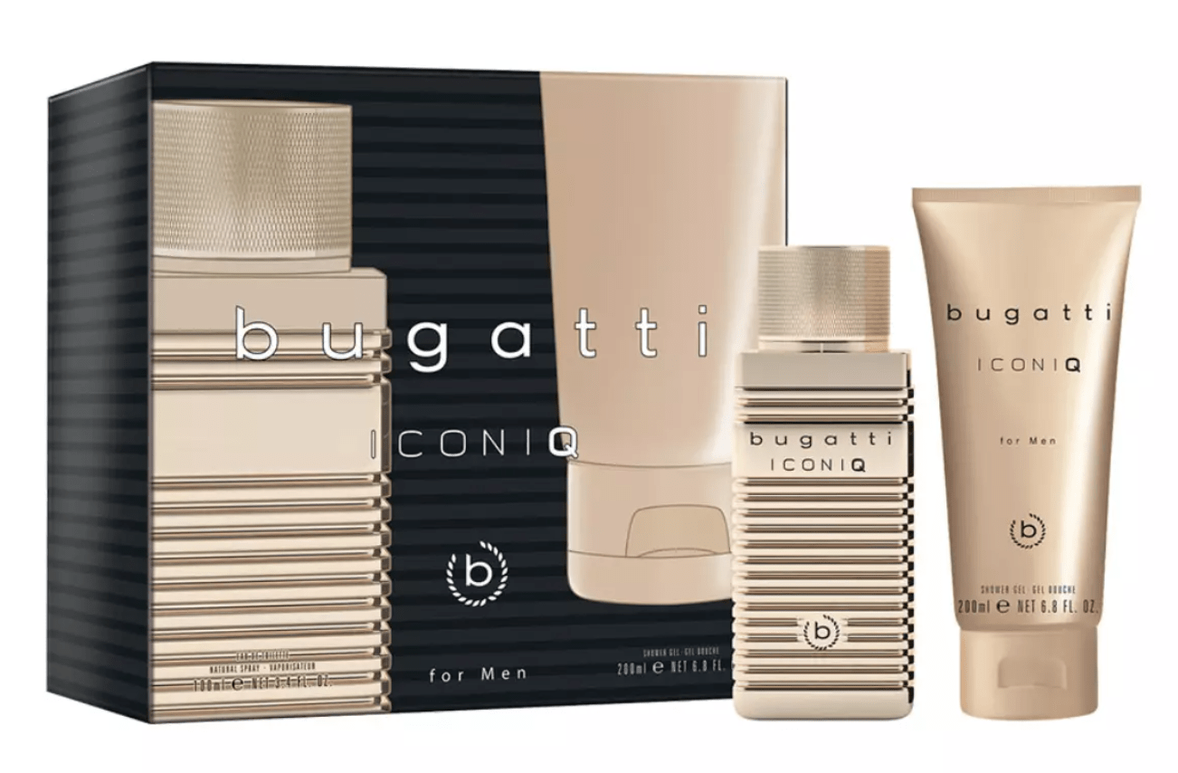 BUGATTI set Iconiq gold (parfem 100ml i kupka 200ml) - Cjenoteka