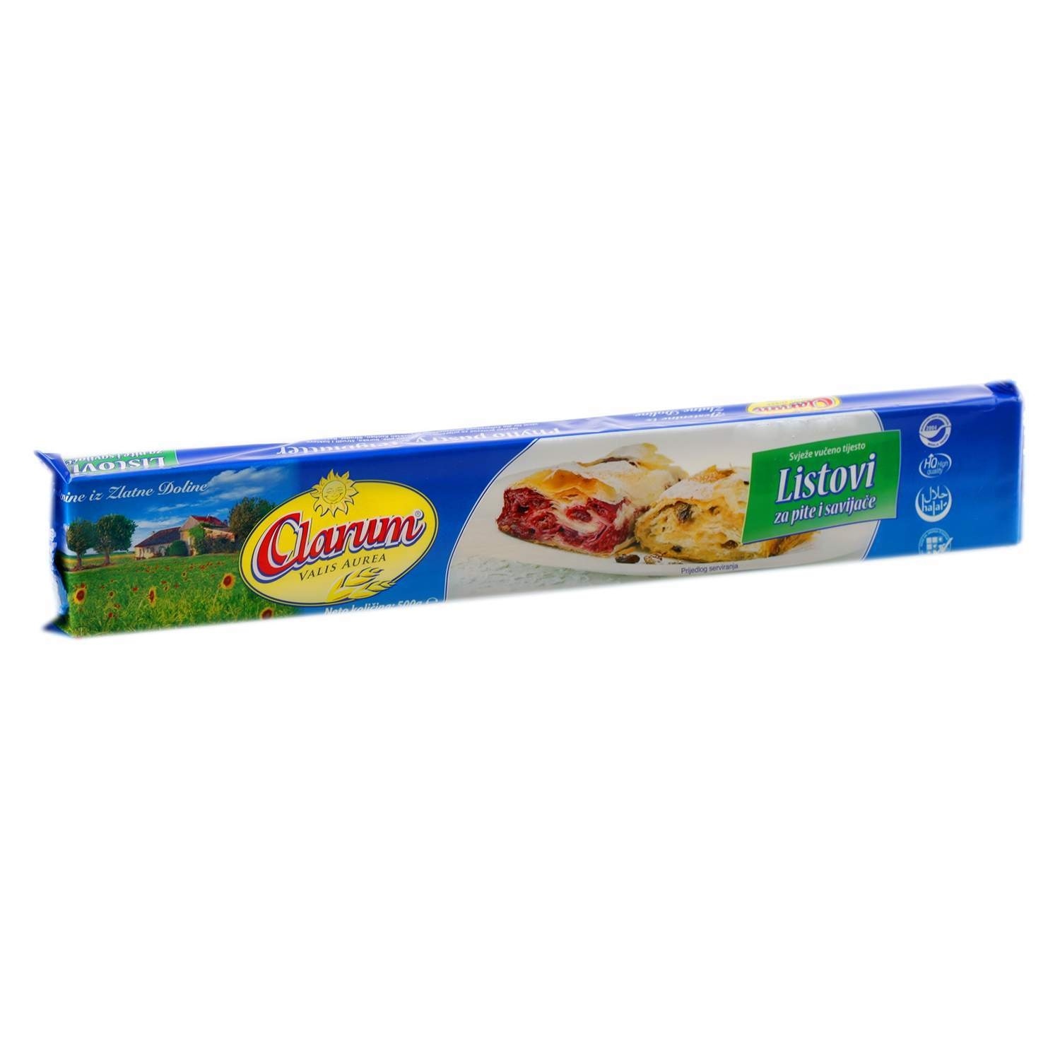 CLARUM kore za pite i savijače 500g - Cjenoteka