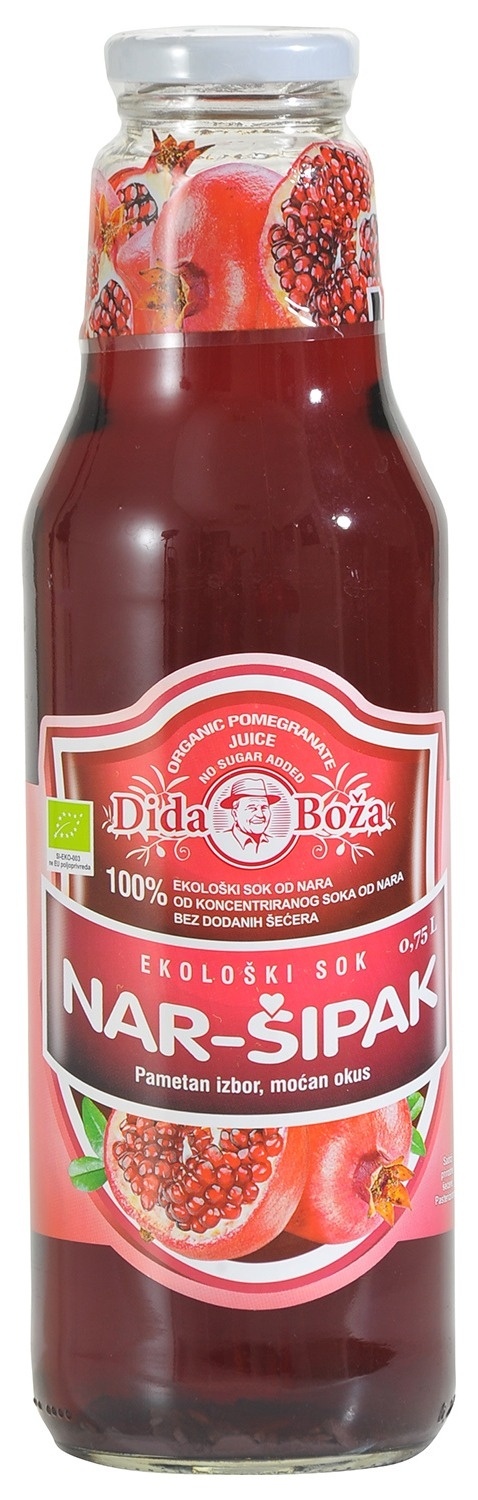 DIDA BOŽA nar šipak eko sok 0,75l - Cjenoteka