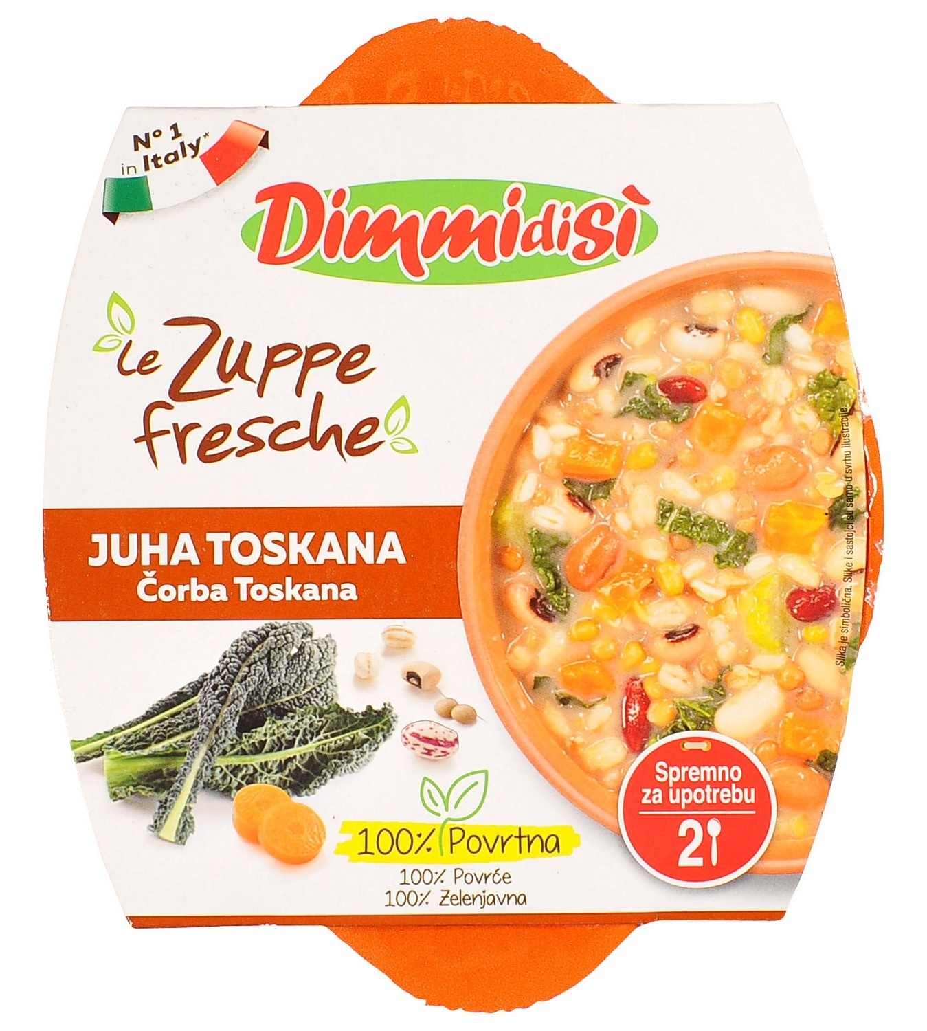 DIMMIDISI Toskana juha od mahunarki povrća i žitarica 620g - Cjenoteka