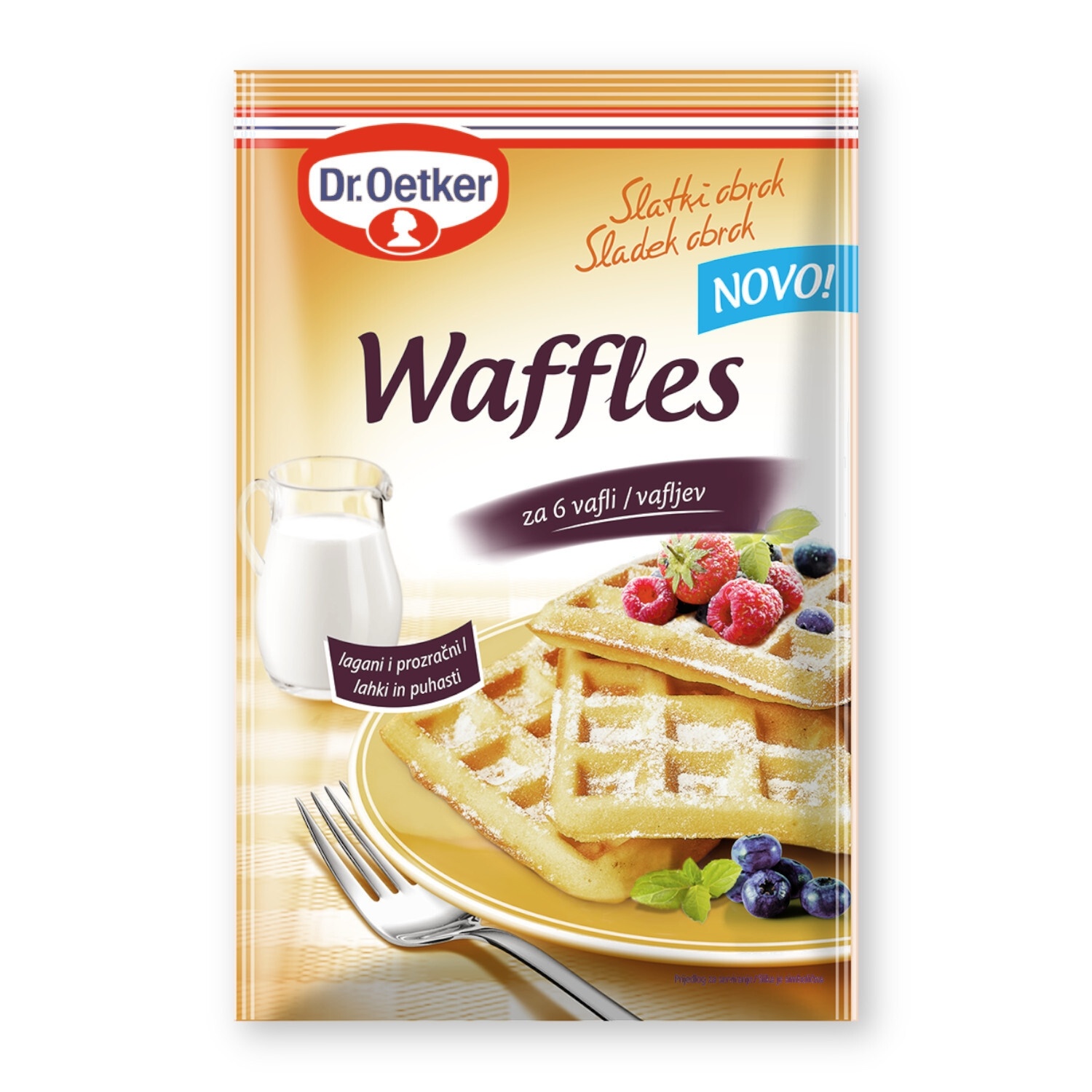 DR.OETKER mješavina za vafle 210g - Cjenoteka