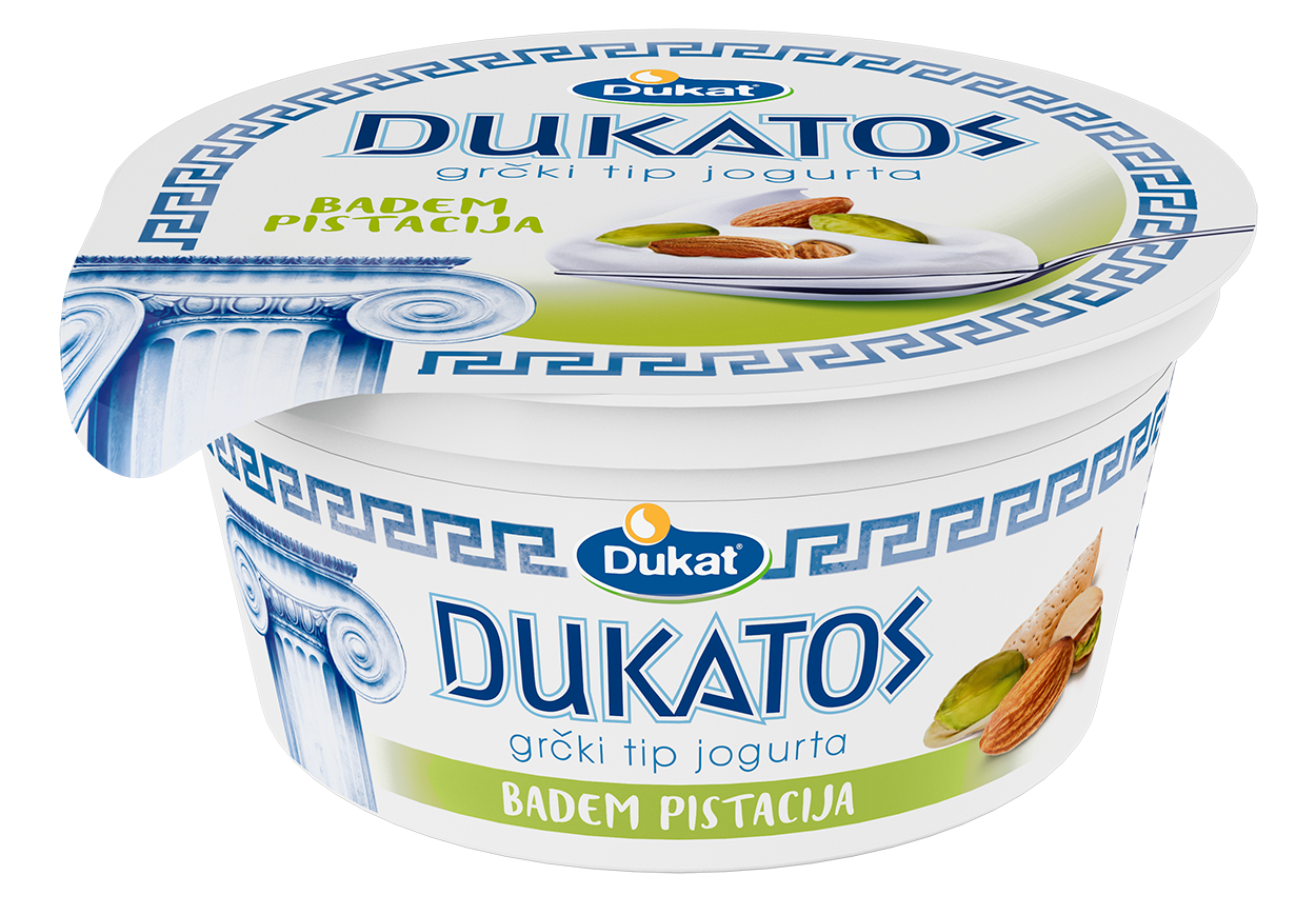 DUKATOS grčki tip jogurta badem pistacija 150g - Cjenoteka