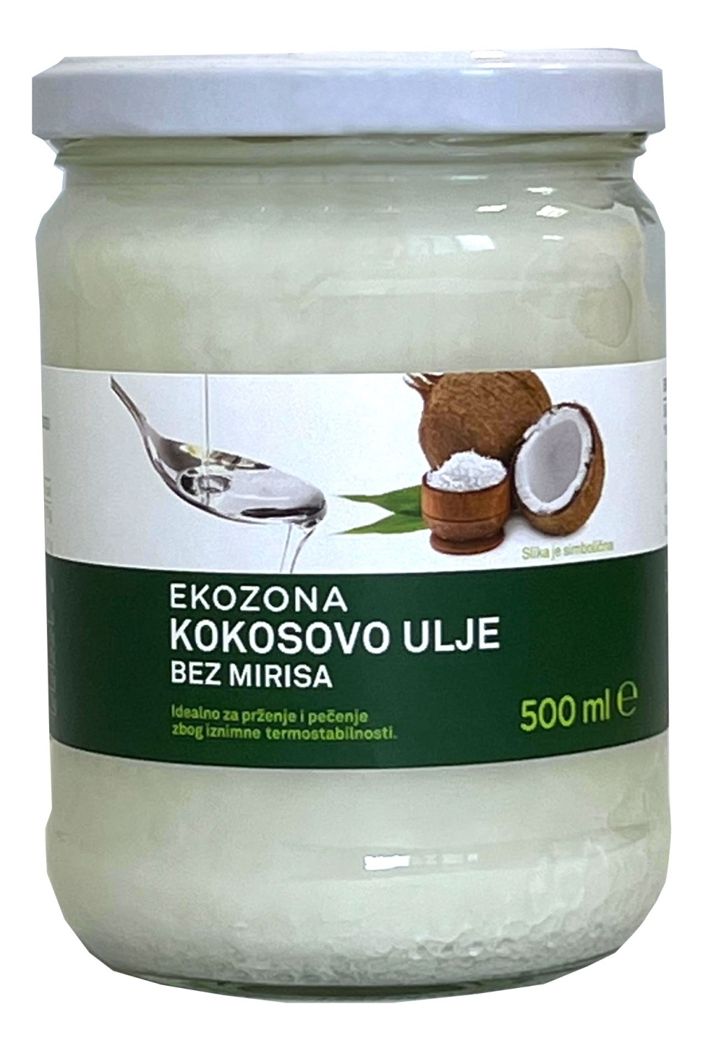 EKOZONA kokosovo ulje 500ml - Cjenoteka