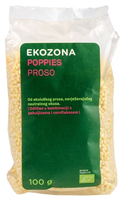 EKOZONA proso poppies 100g - Cjenoteka