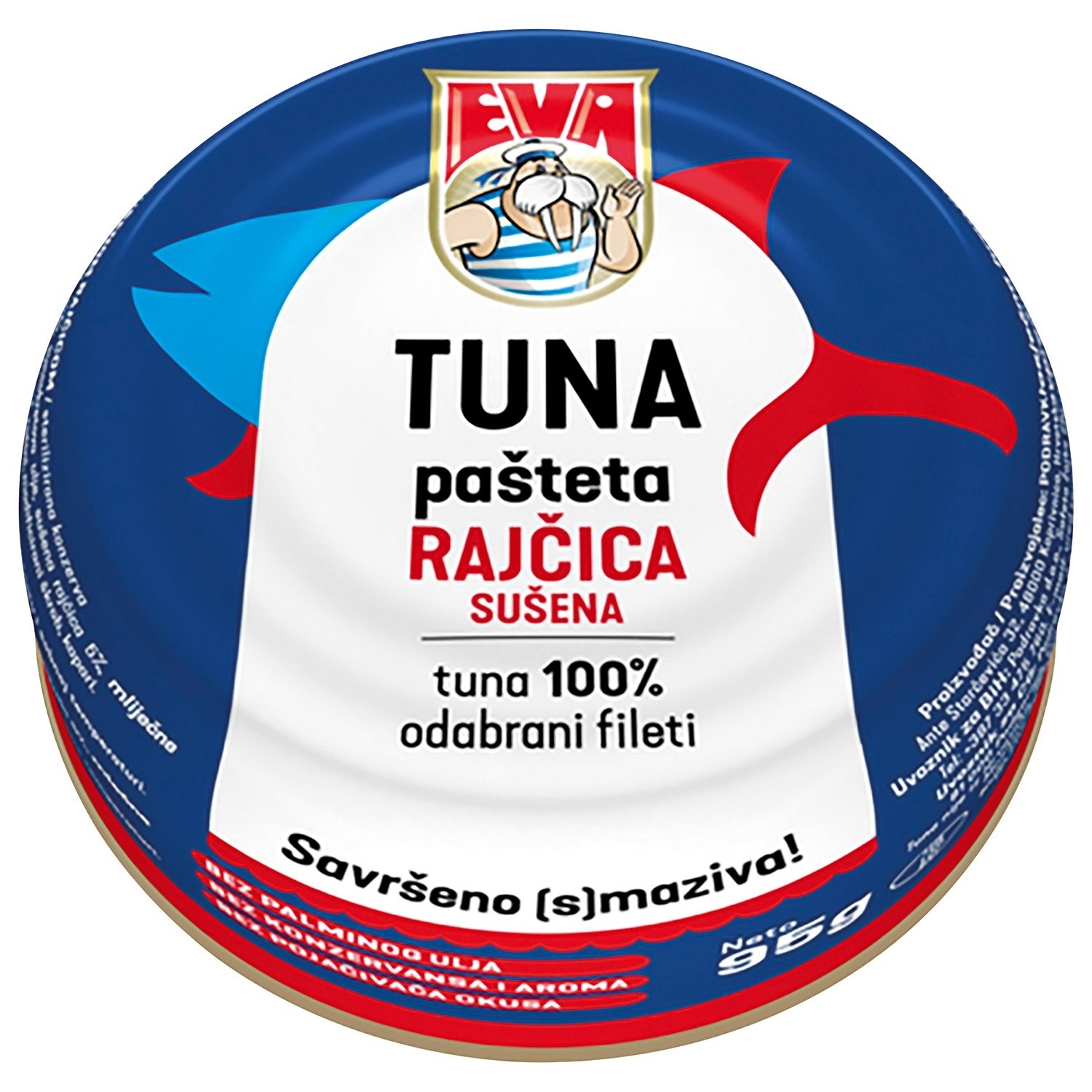 EVA Tuna pašteta rajčica sušena 95g - Cjenoteka