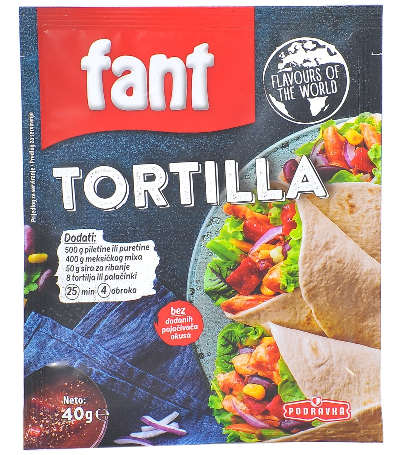 FANT tortilje 40g - Cjenoteka