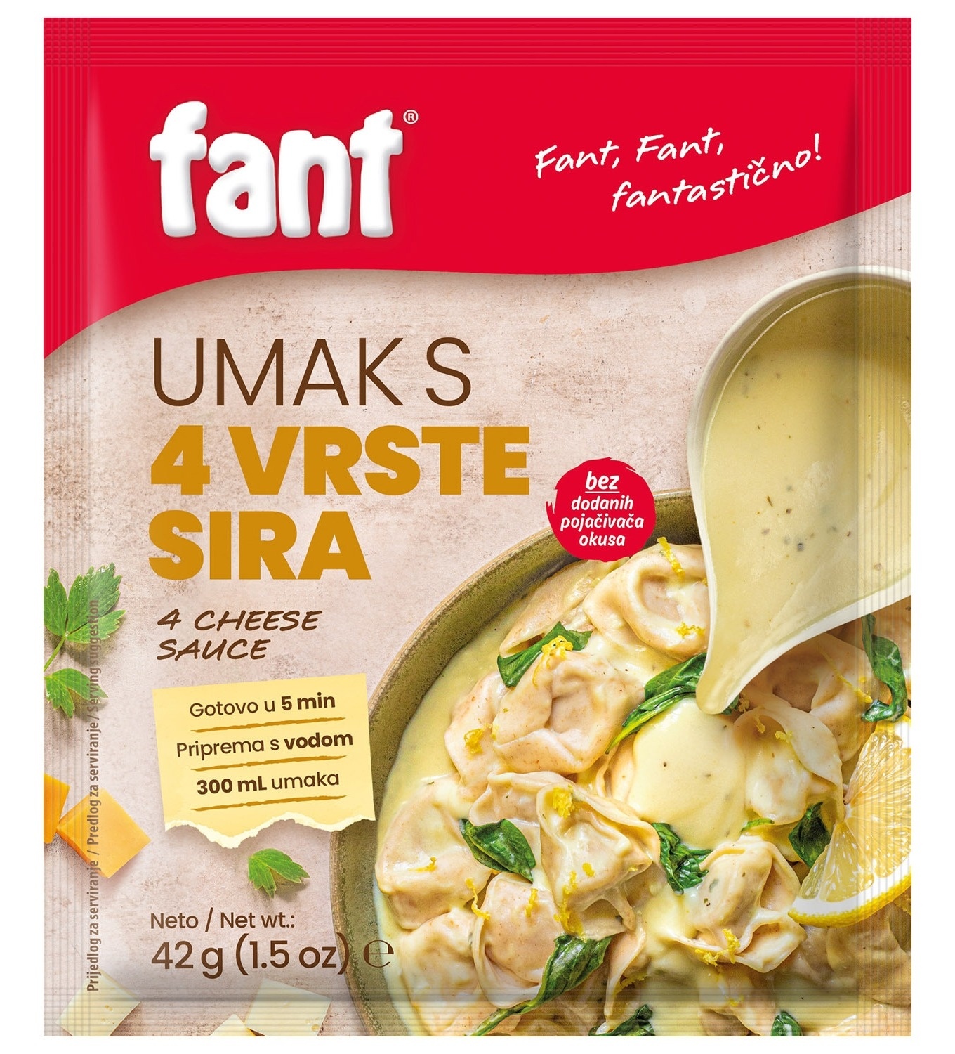 FANT Umak s 4 vrste sira 42g - Cjenoteka
