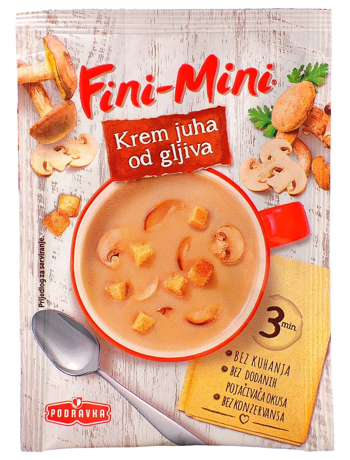 FINI-MINI krem juha od gljiva 20g - Cjenoteka