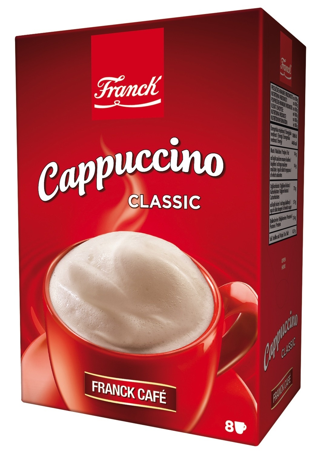 FRANCK Cappuccino classic instant kava 112g - Cjenoteka