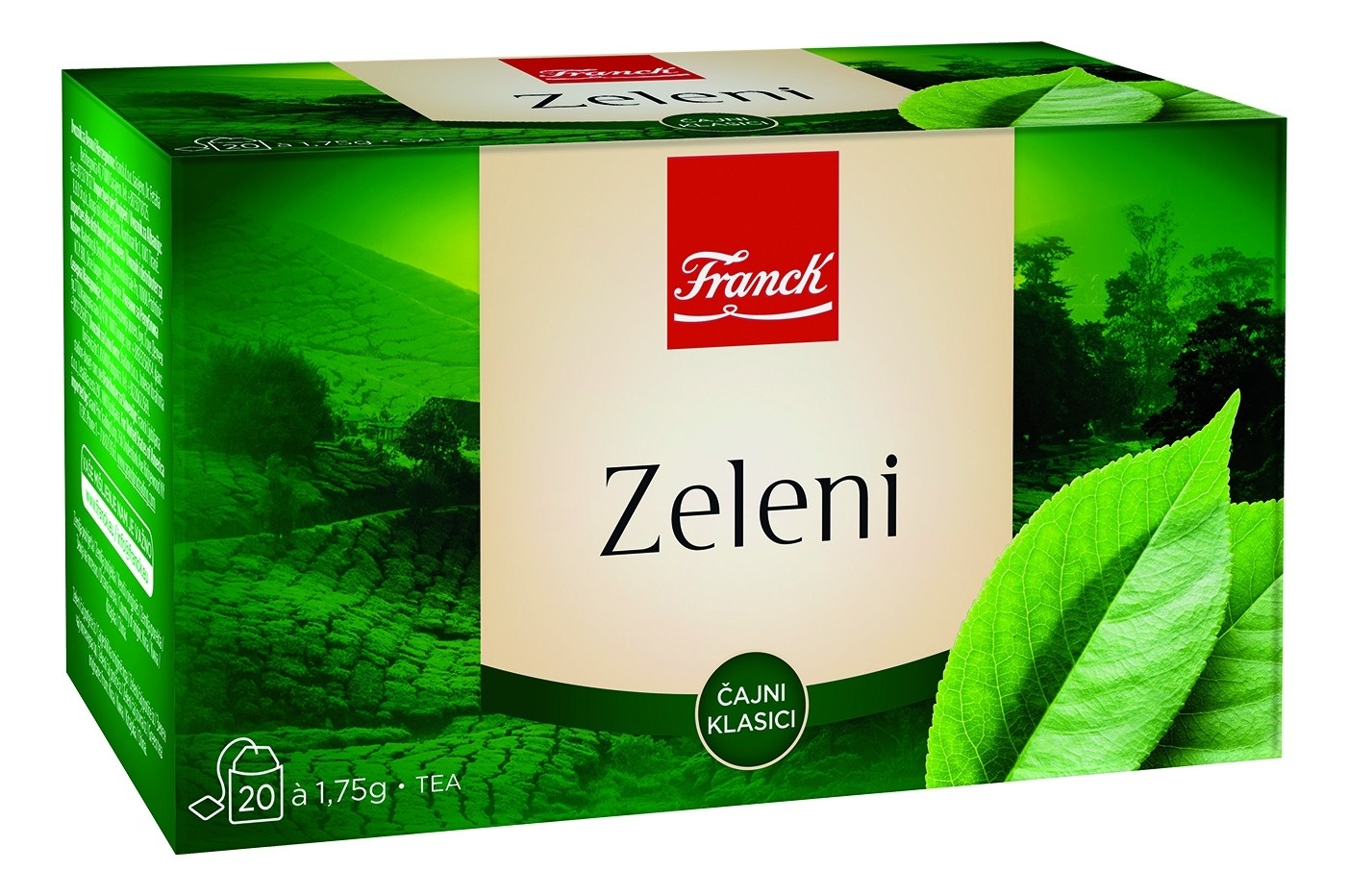 FRANCK zeleni čaj 35g - Cjenoteka