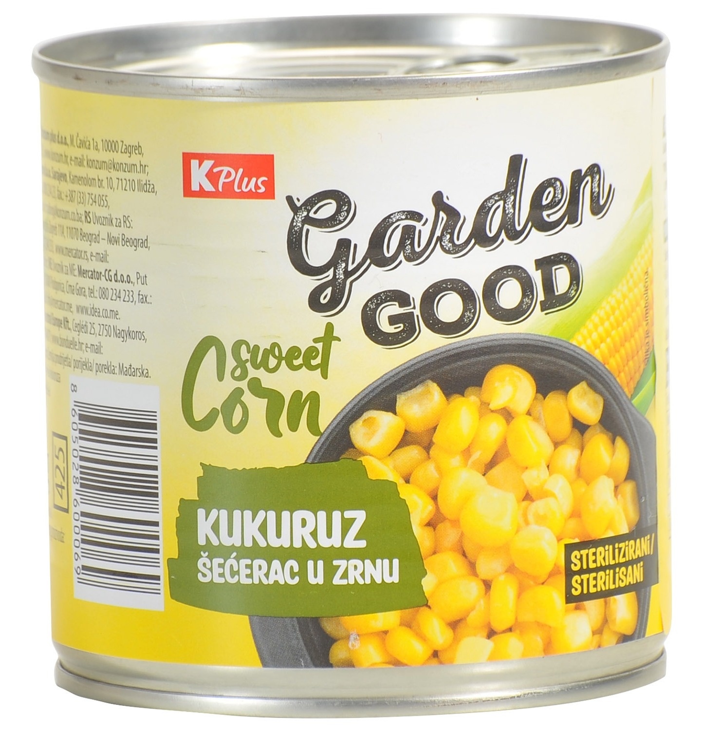 GARDEN GOOD kukuruz šećerac 340g - Cjenoteka