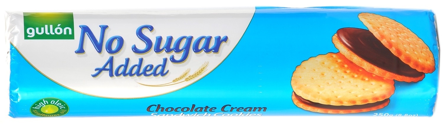 GULLON keks choco sandwich bez šećera 250g - Cjenoteka