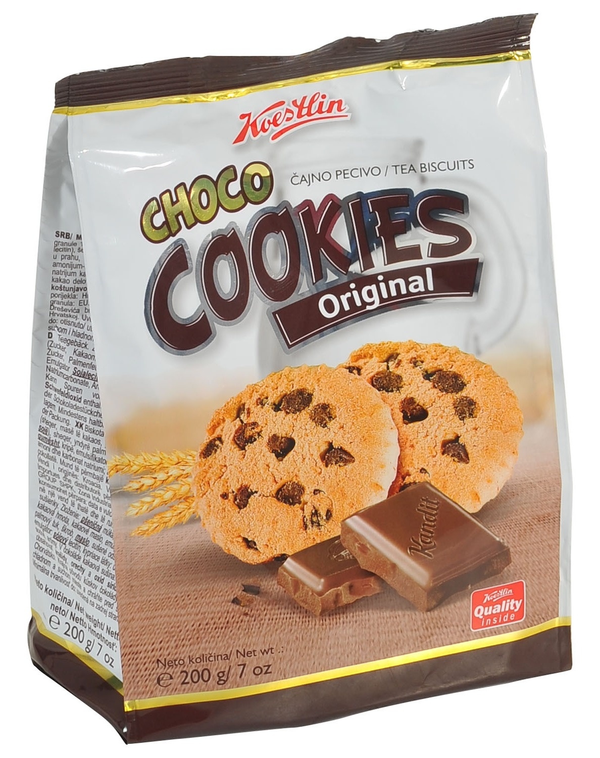 KOESTLIN keks choco 200g - Cjenoteka