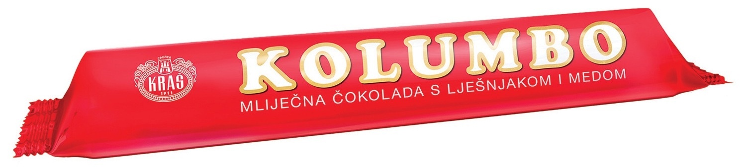 KOLUMBO mliječna čokolada s lješnjakom i medom 100g - Cjenoteka