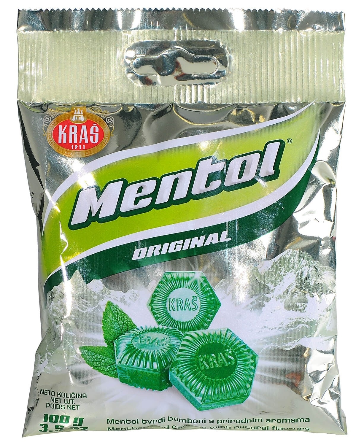 KRAŠ Original bomboni mentol 100g - Cjenoteka