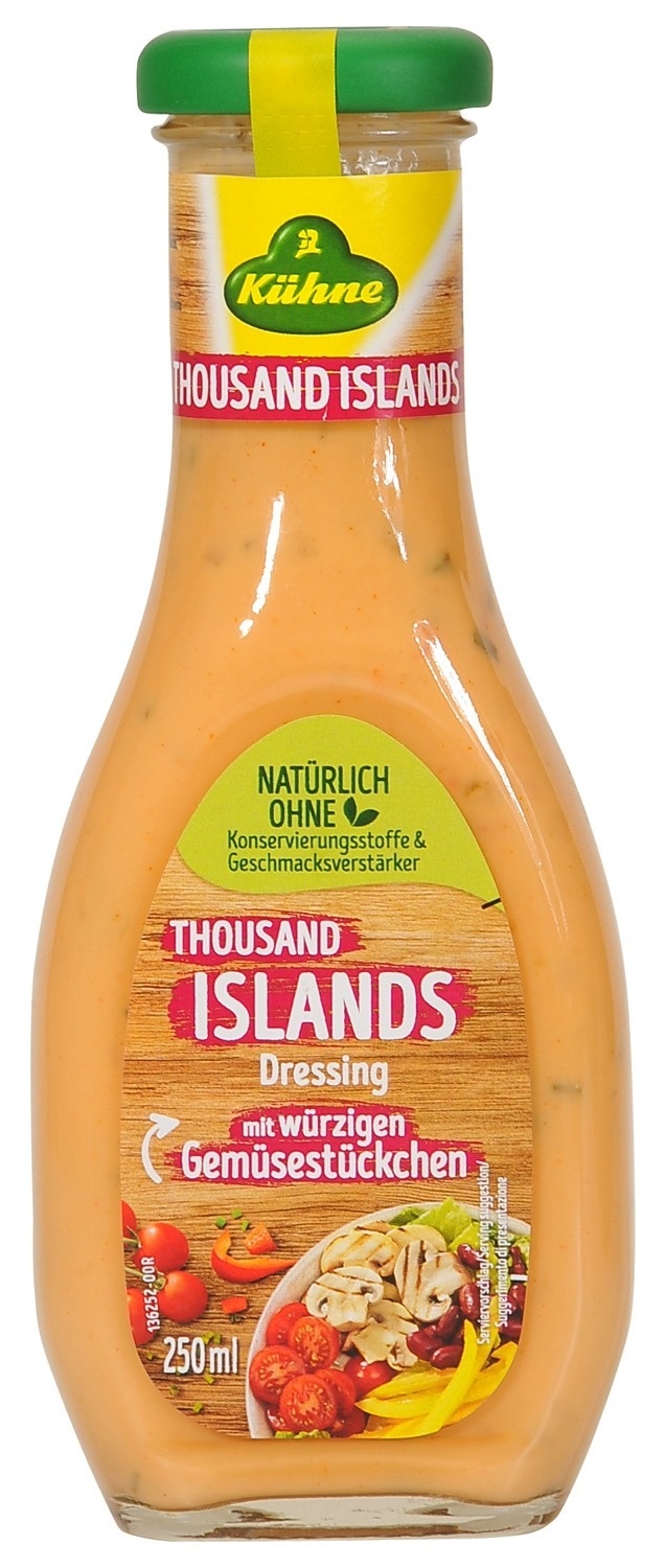 KUHNE Dressing thousand islands preljev 250ml - Cjenoteka