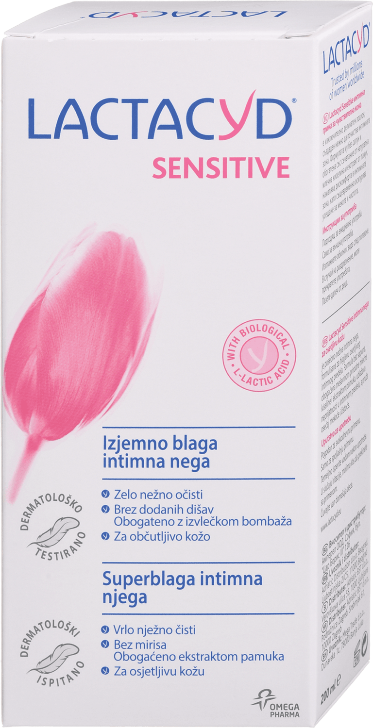 LACTACYD sensitive losion za intimnu njegu 200ml - Cjenoteka