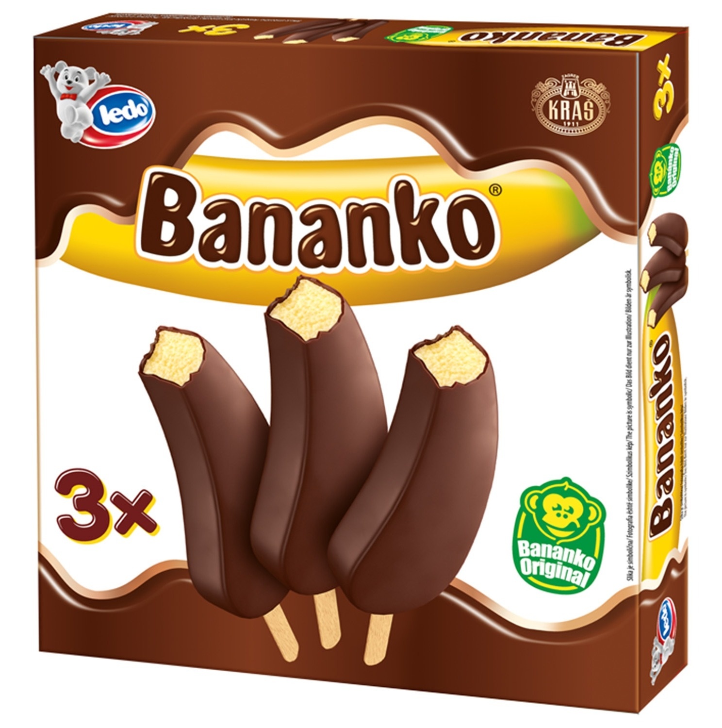 LEDO Bananko saldoled štapić 3x85ml - Cjenoteka