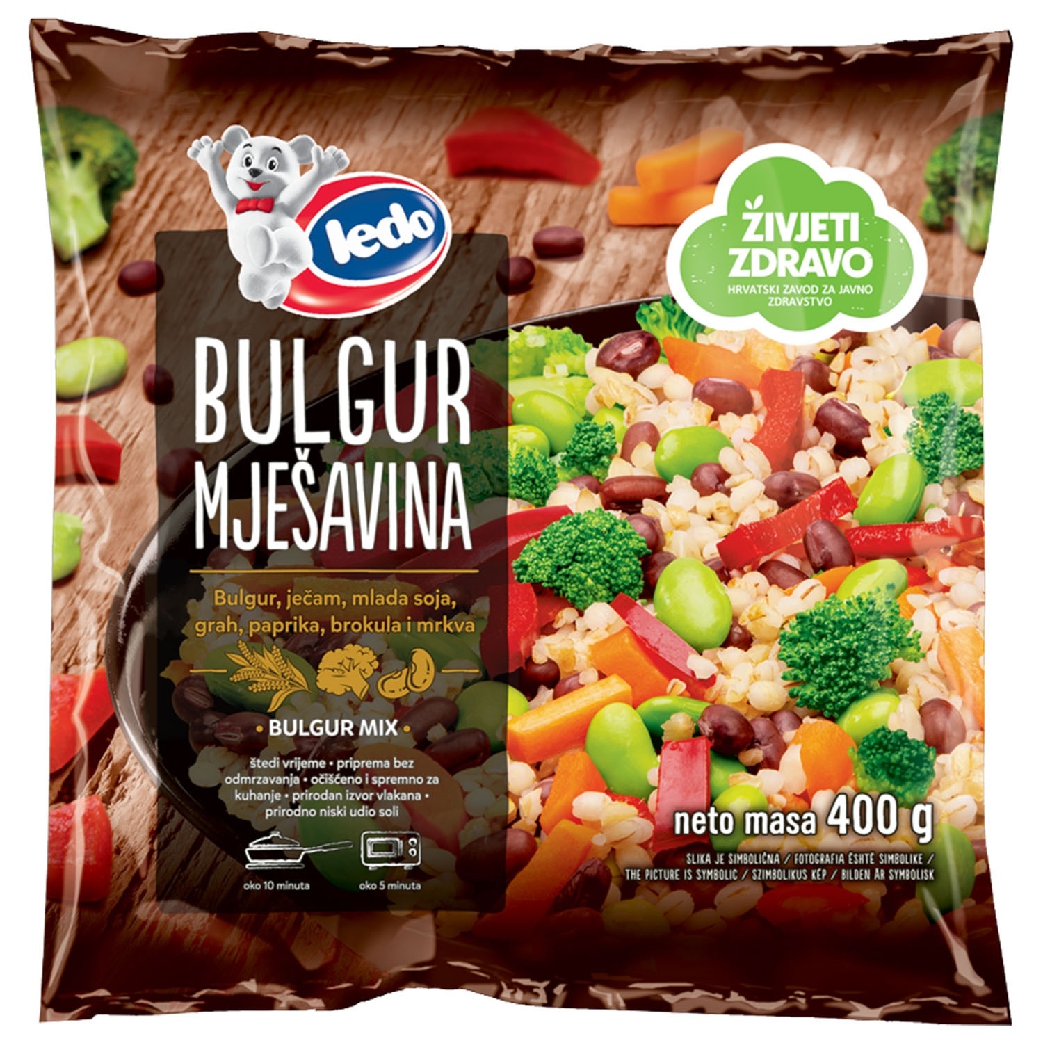 Ledo Bulgur mješavina 400g - Cjenoteka