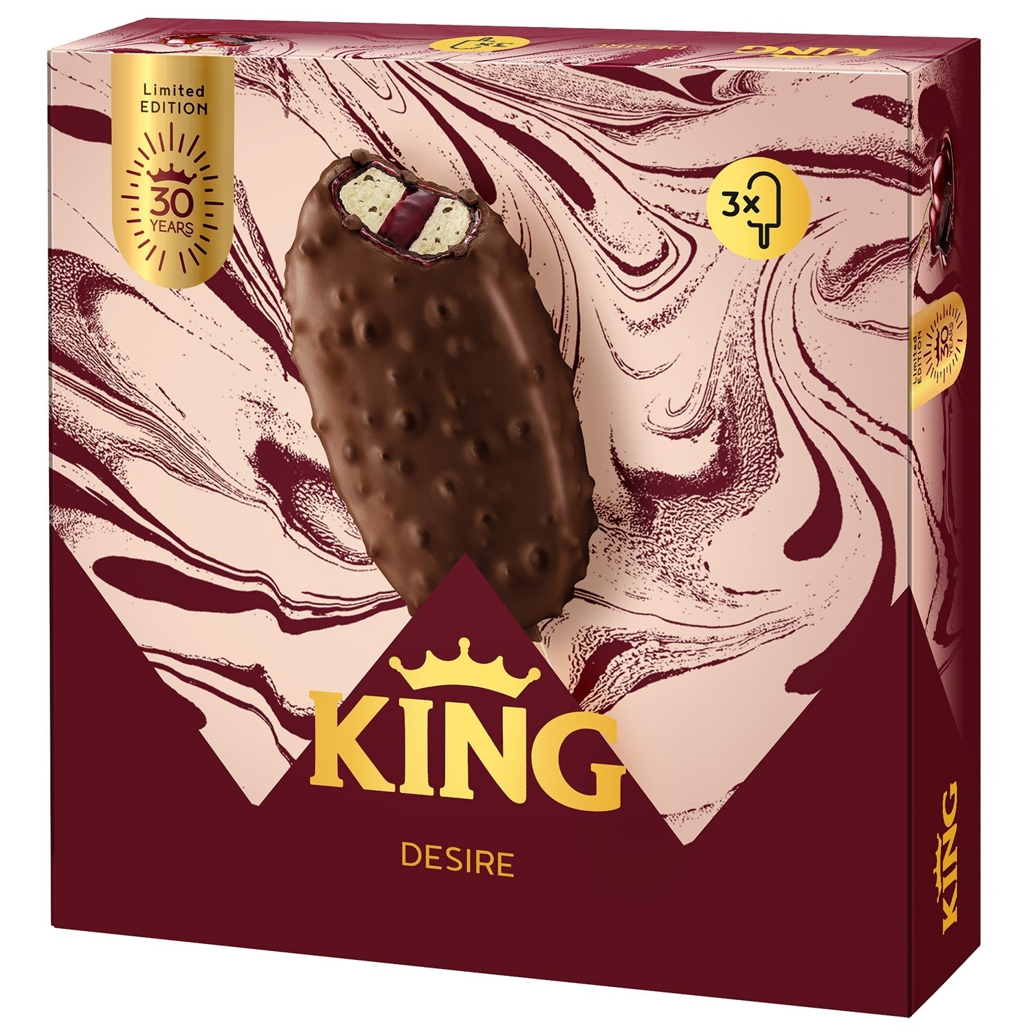 LEDO King desire sladoled multipack 3x100ml - Cjenoteka