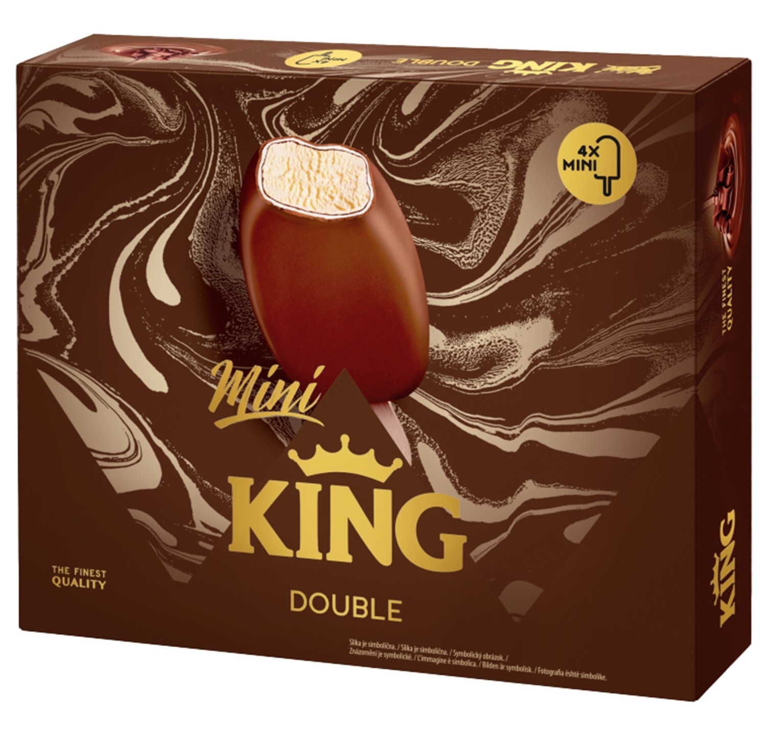 LEDO King double mini sladoled multipack 4x60ml - Cjenoteka