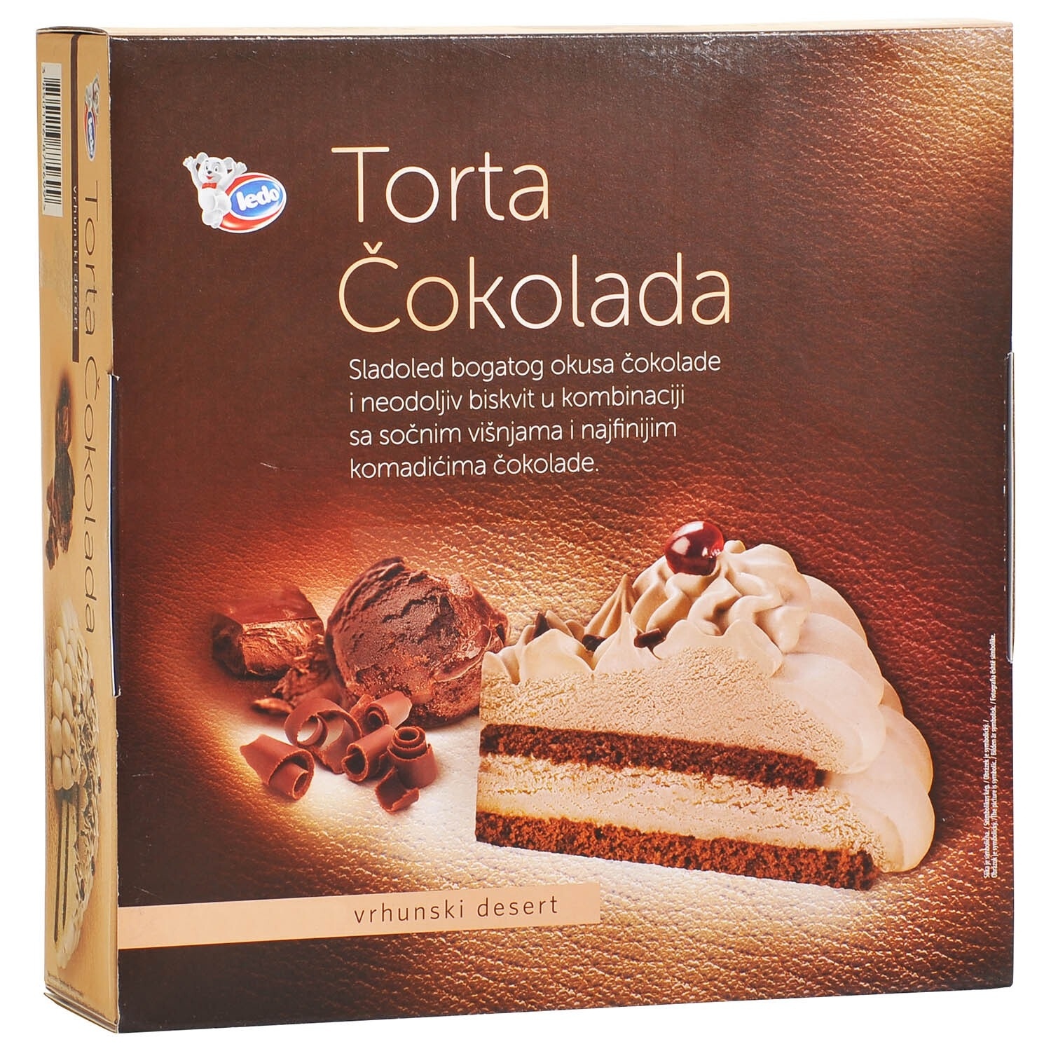 LEDO sladoledna torta od čokolade 1kg - Cjenoteka