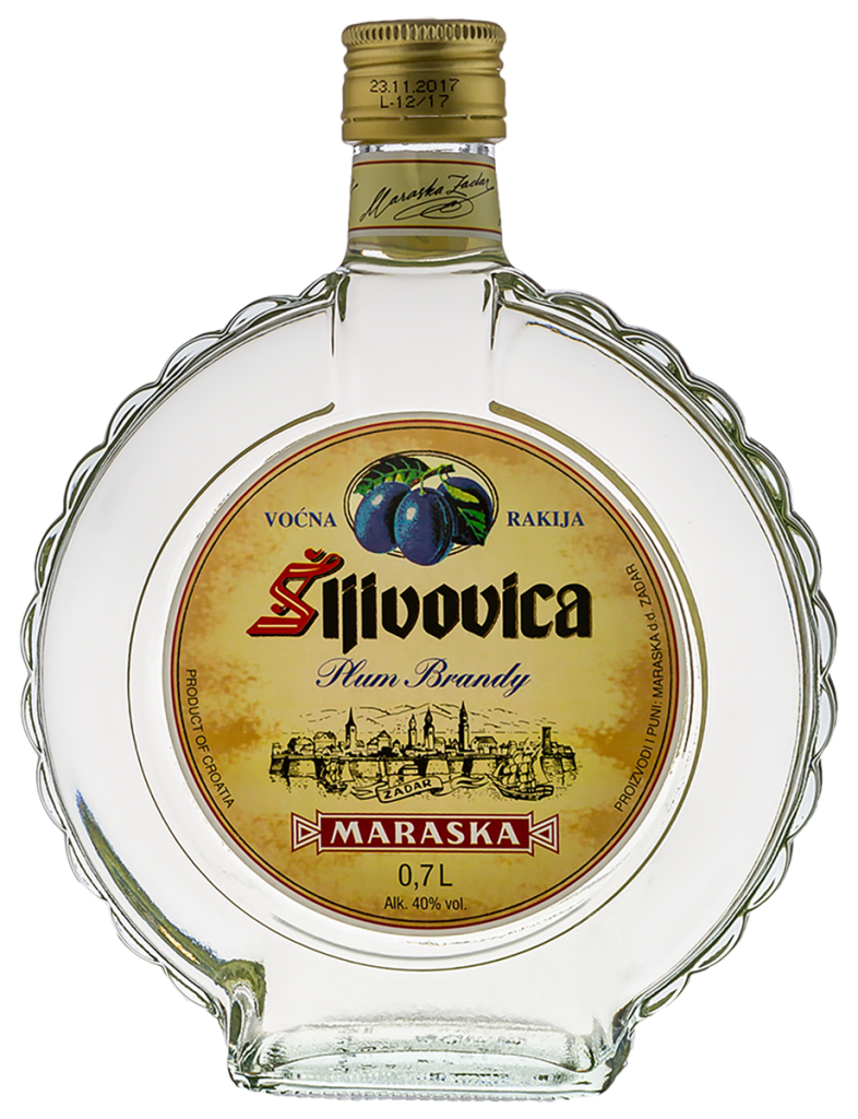 MARASKA Šljivovica rakija čutura 0,7l - Cjenoteka