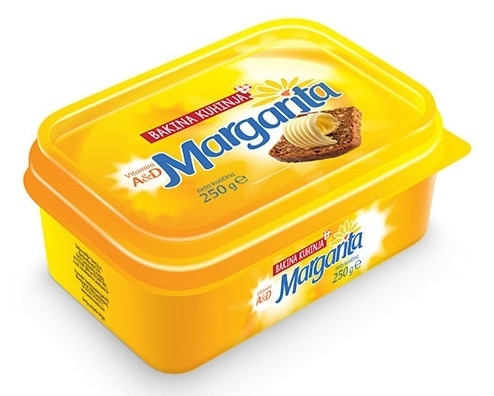 BAKINA KUHINJA Margarita margarinski namaz 25%m.m 250g - Cjenoteka