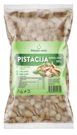 MARJAN VOĆE pistacija u ljusci 300g - Cjenoteka