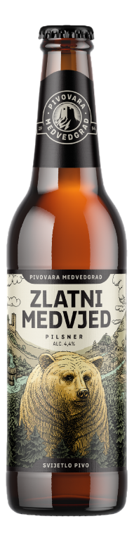 MEDVEDGRAD Zlatni medvjed pivo 0,5l - Cjenoteka