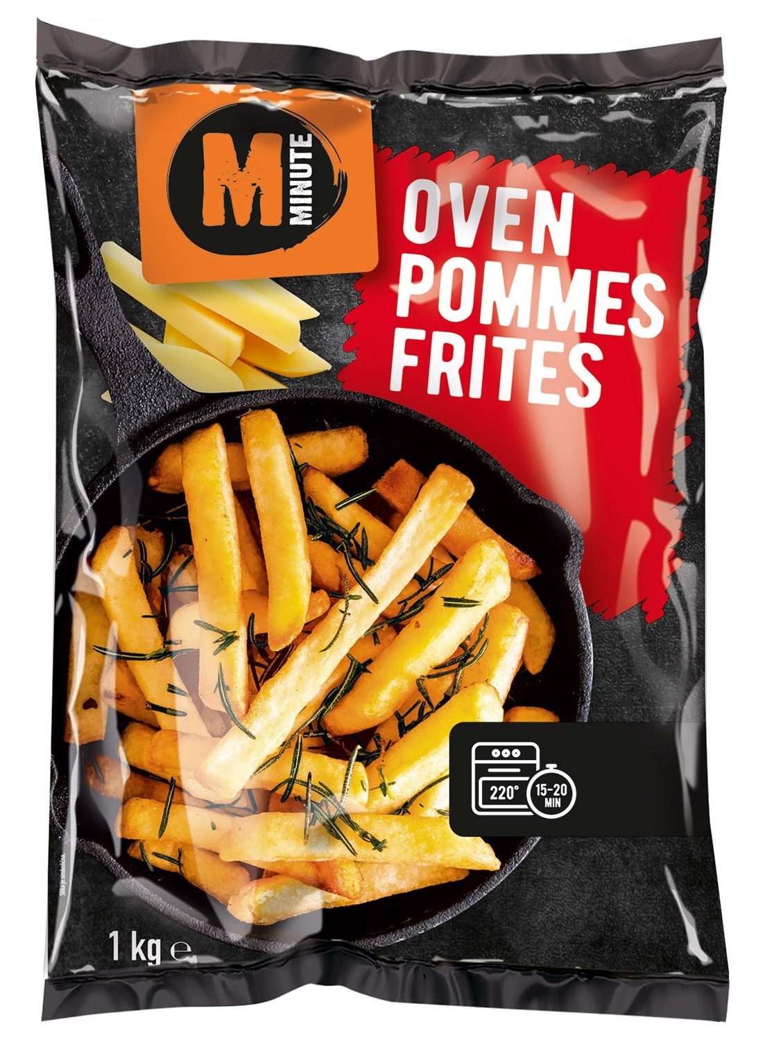 MINUTE Pommes frites pećnica 1kg - Cjenoteka