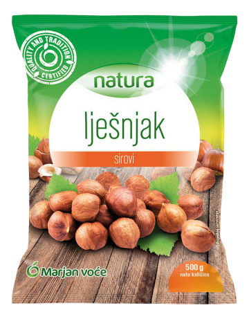 NATURA lješnjak jezgra 500g - Cjenoteka