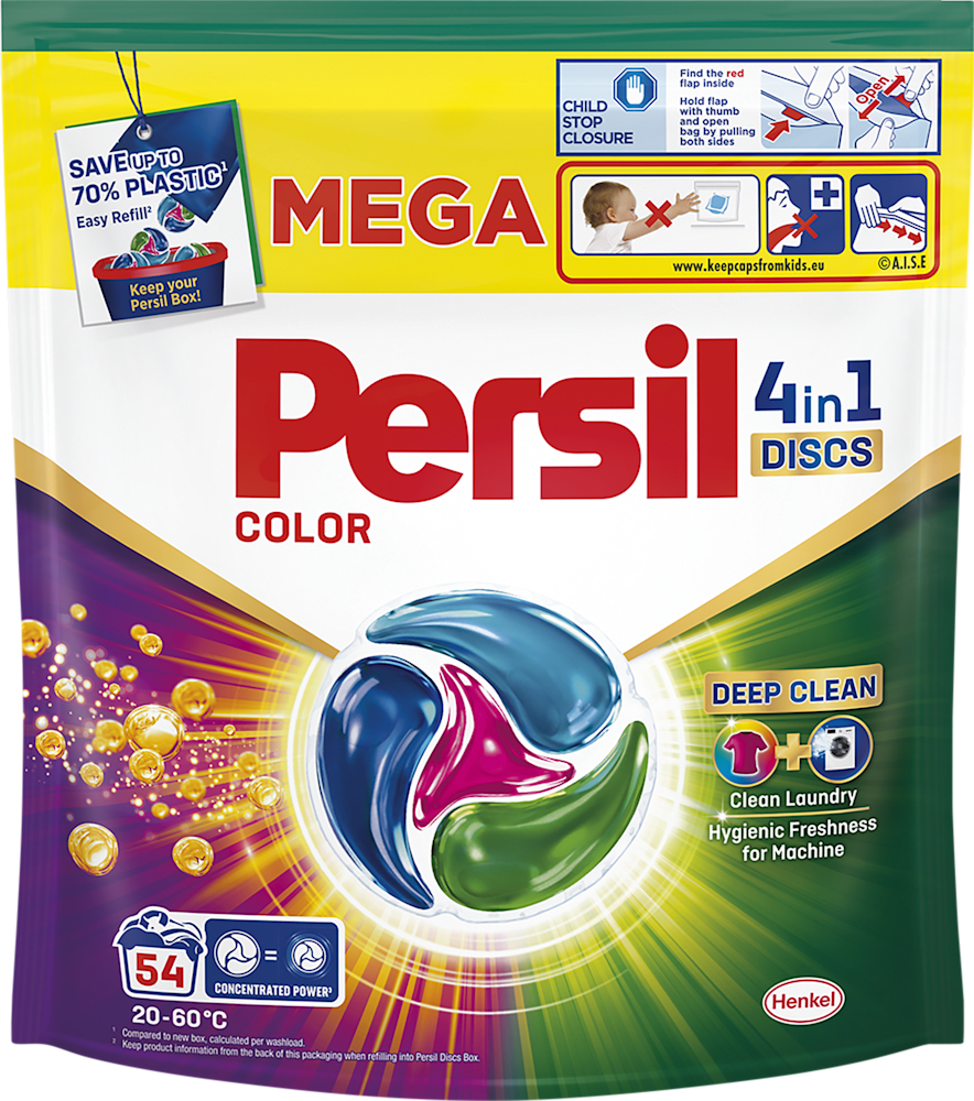 PERSIL DISCS Color kapsule za rublje 54kom - Cjenoteka