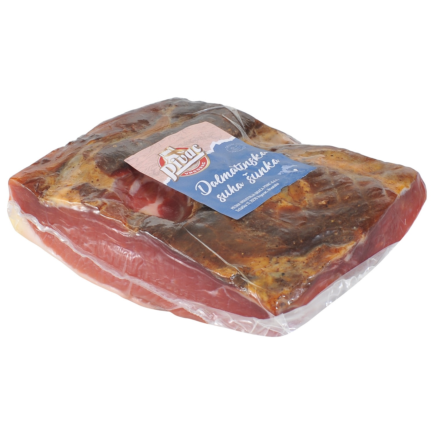 PIVAC Dalmatinska suha šunka narezana 1kg - Cjenoteka