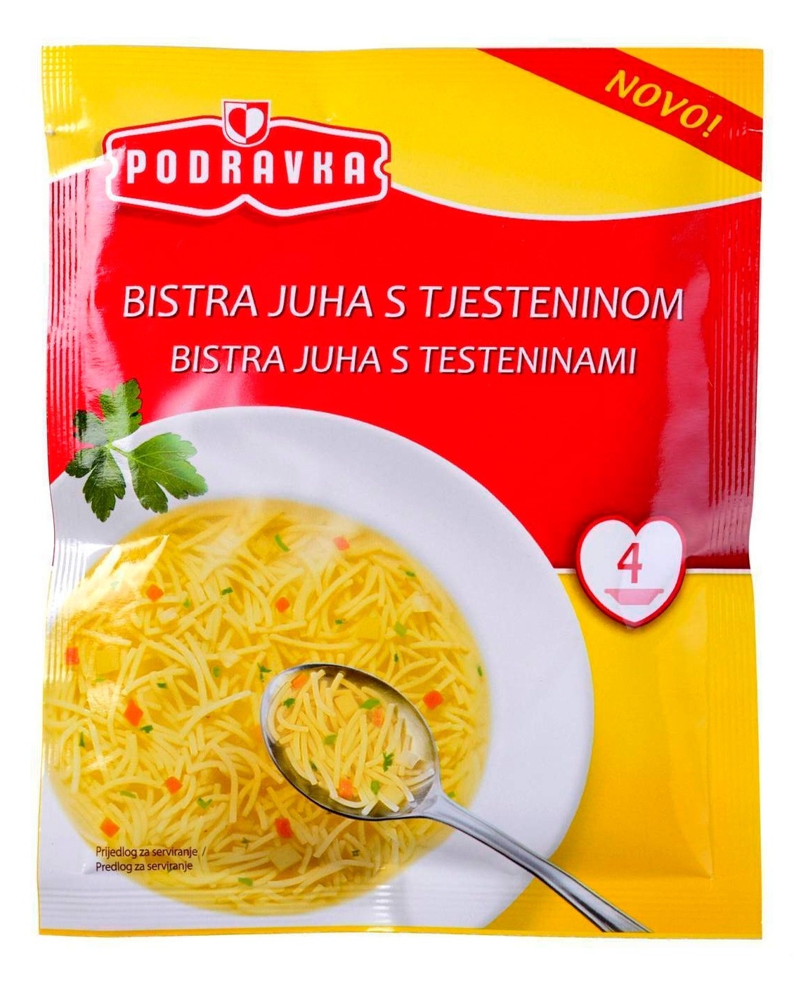 PODRAVKA bistra juha s tjesteninom 45g - Cjenoteka