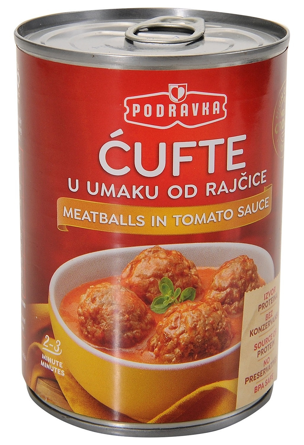 PODRAVKA ćufte u umaku od rajčice 400g - Cjenoteka