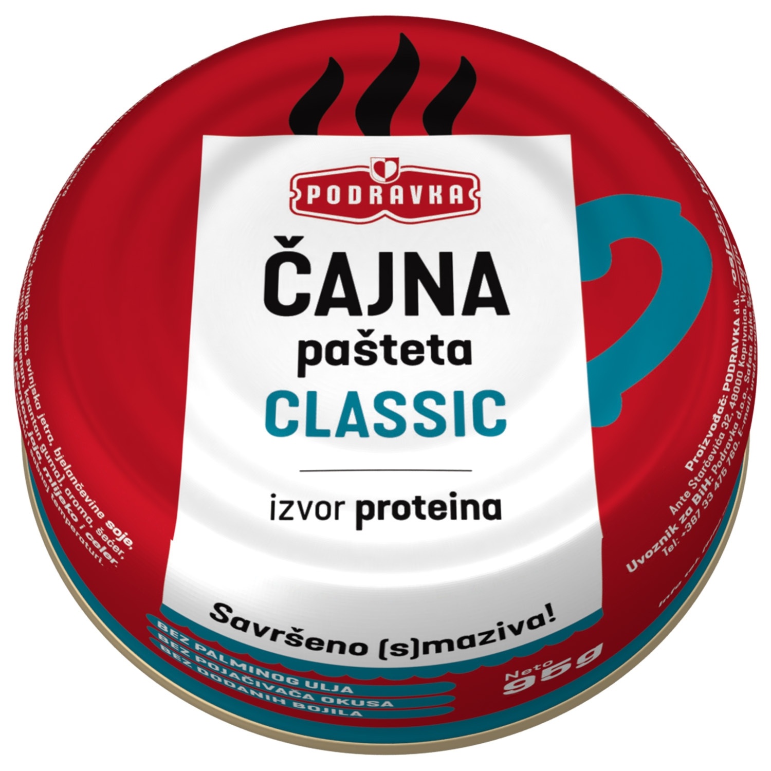 PODRAVKA Čajna pašteta 95g - Cjenoteka