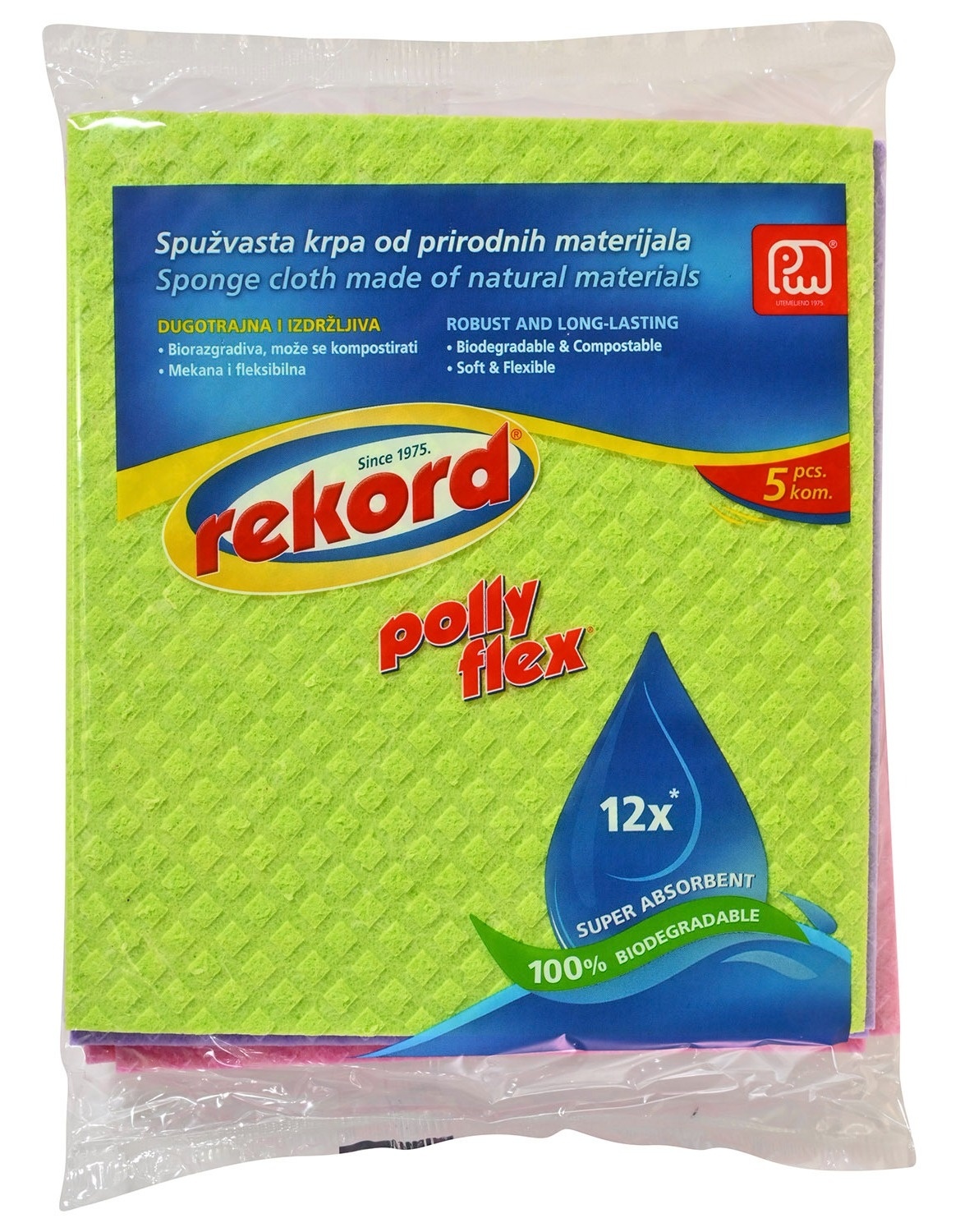 POLLY FLEX spužvasta krpa 5kom - Cjenoteka