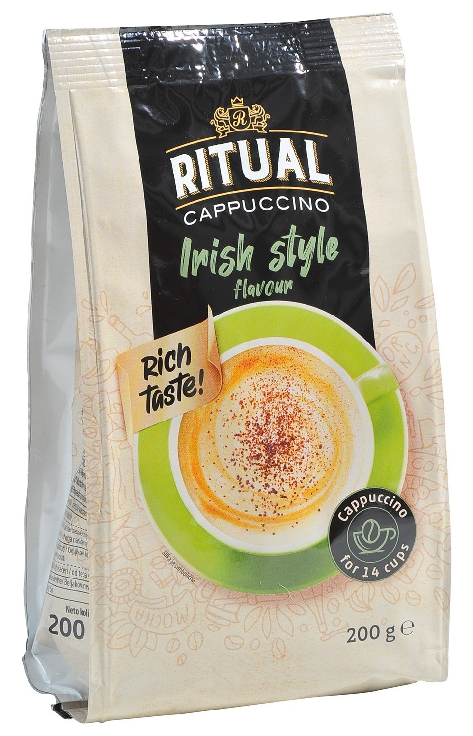 RITUAL Cappuccino irish style instant kava 200g - Cjenoteka