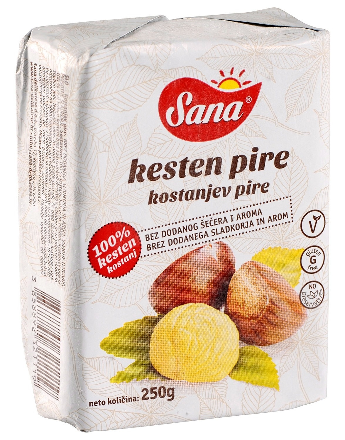 SANA kesten pire 250g - Cjenoteka