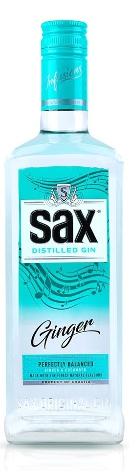 SAX Ginger gin 0,7l - Cjenoteka