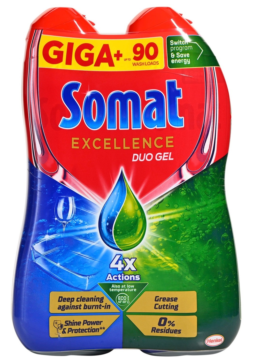 SOMAT Excellence duo gel 2x810ml - Cjenoteka