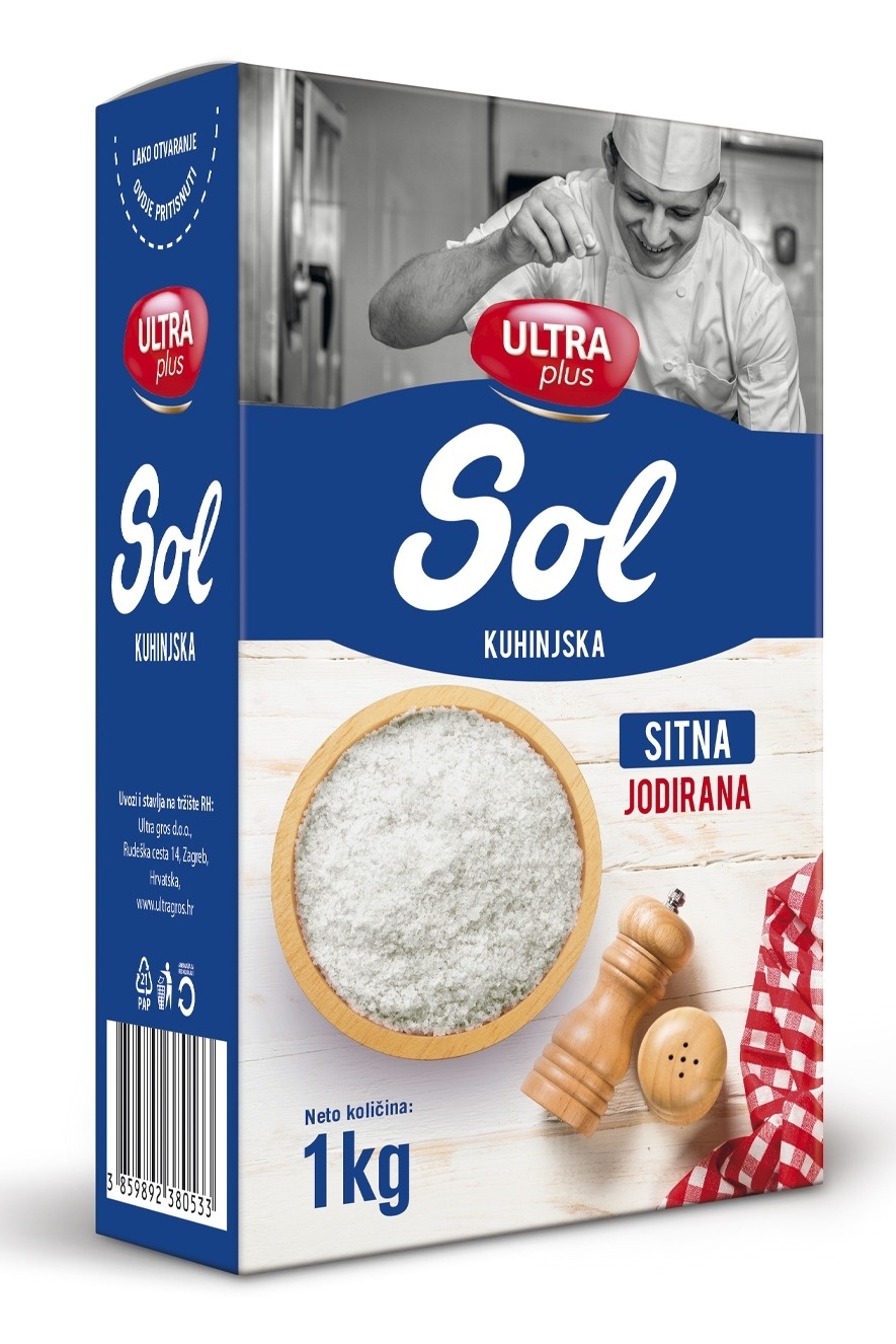 ULTRA PLUS kuhinjska sol 1kg - Cjenoteka