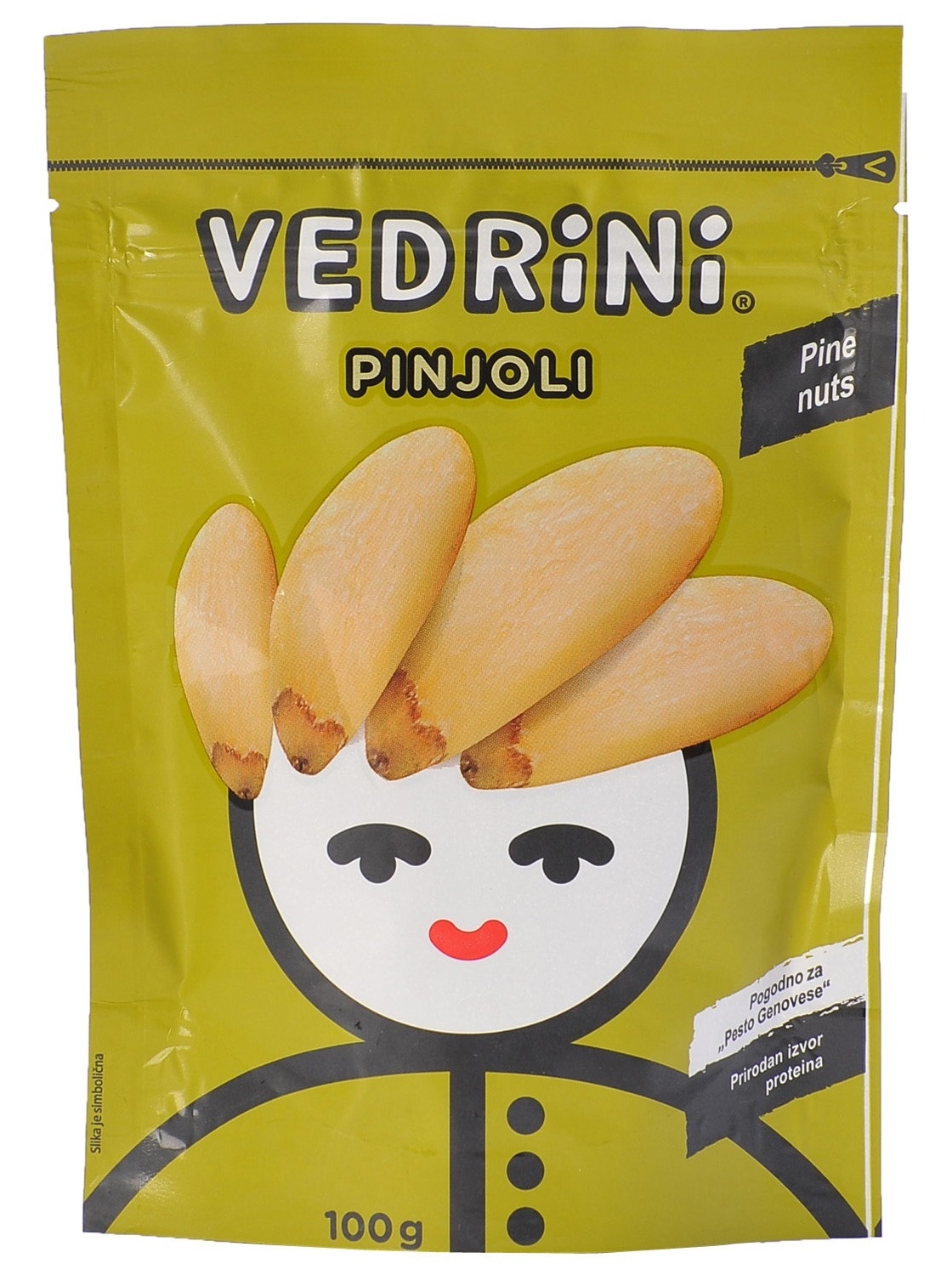 VEDRINI pinjoli 100g - Cjenoteka